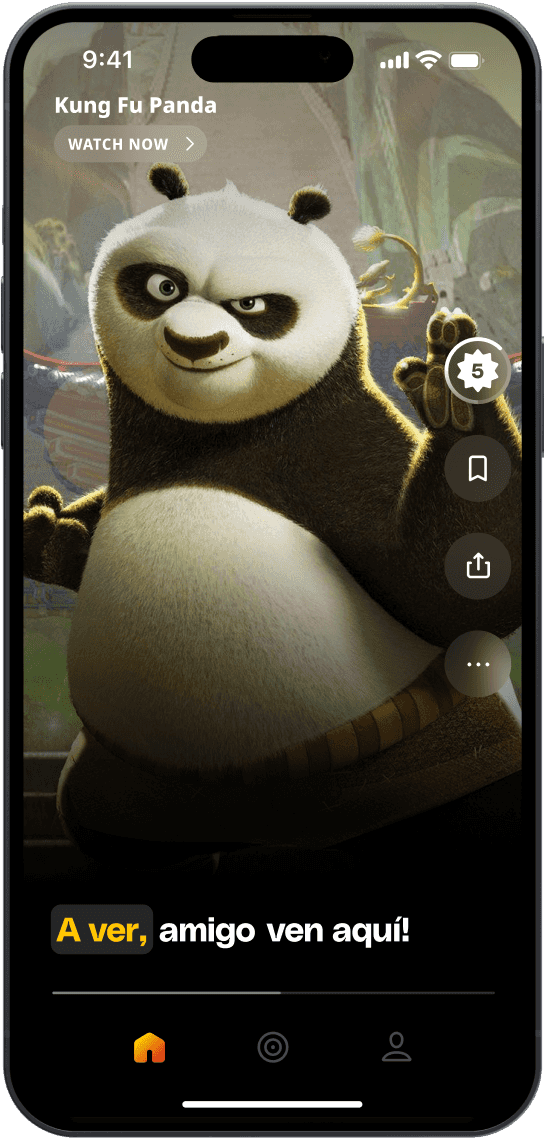 Nonsense - Learn a new language from movies you love.